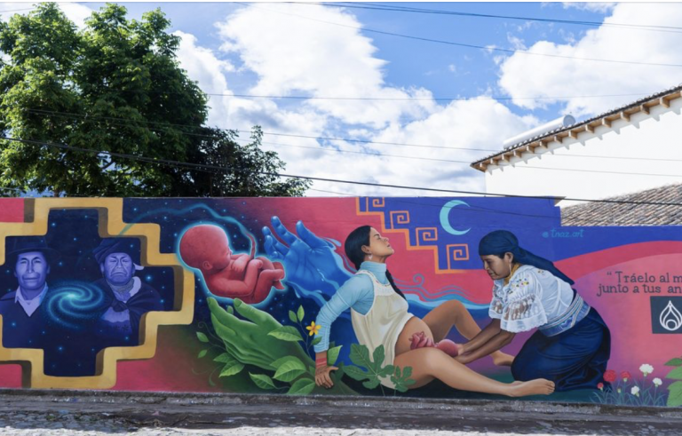 Visualizing Birth through the Murals of Tenaz – Visualizing Birth